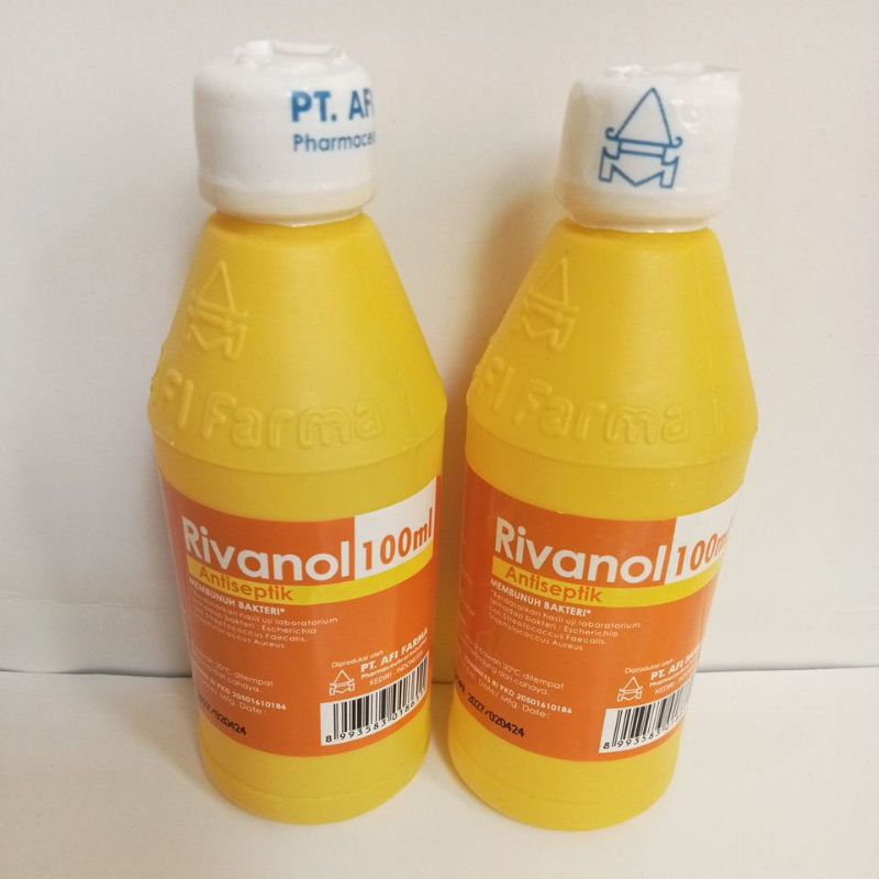Jual (2pcs)Rivanol Afi Farma100ml | Shopee Indonesia