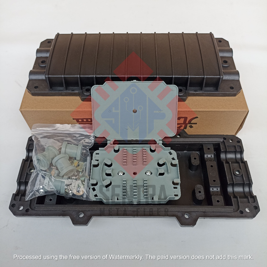 Jual Joint Closure Mini Inline 12 up to 24 Core | Alat Fiber Optik ...