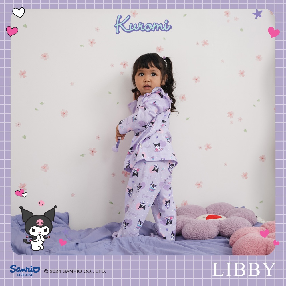 Jual Baby Bon - Panjang Panjang LIBBY Sanrio Setelan Piyama Oblong Anak Perempuan Kuromi ...