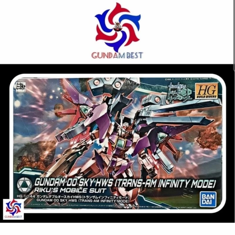 Jual Gundam HG OO Sky HWS (Trans-am Infinity Mode) | Shopee Indonesia