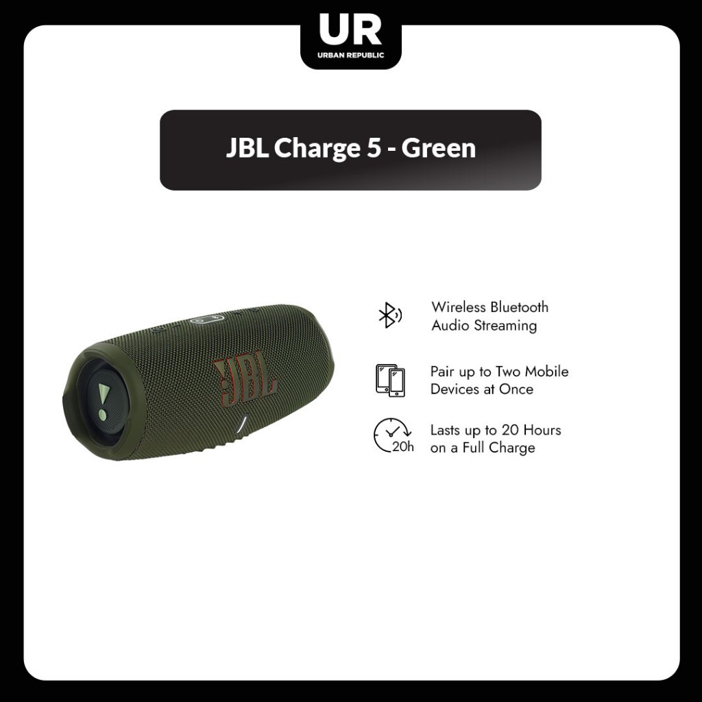 Jual JBL Charge 5 - Green | Shopee Indonesia