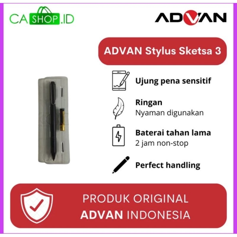 Jual Stylus pen tablet Advan sketsa 3 original Advan New | Shopee Indonesia