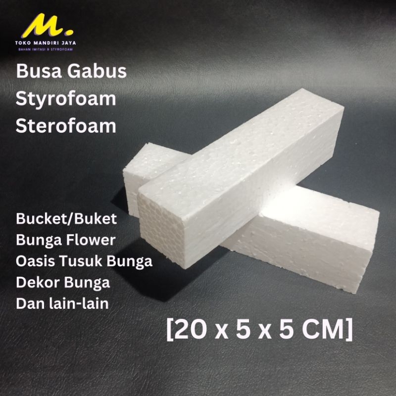 Jual TERMURAH Busa Bunga Gabus / Styrofoam / Sterofoam Bunga / Buket ...