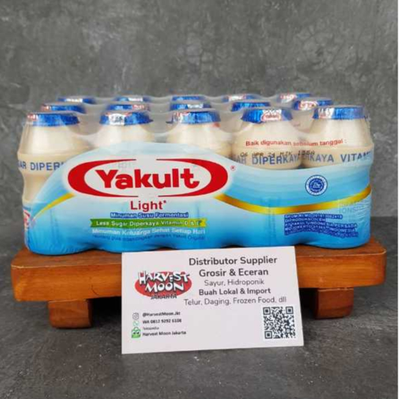Jual HarvestMoon Yakult Light Less Sugar Per Pack | Shopee Indonesia