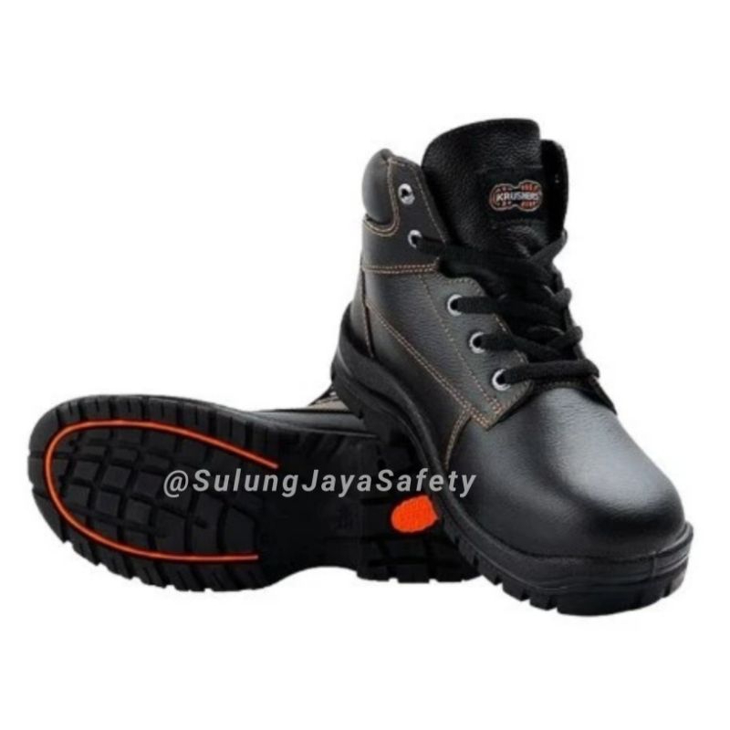 Jual SEPATU SAFETY KRUSHER DALLAS BLACK ORIGINAL 100% - SAFETY SHOES ...