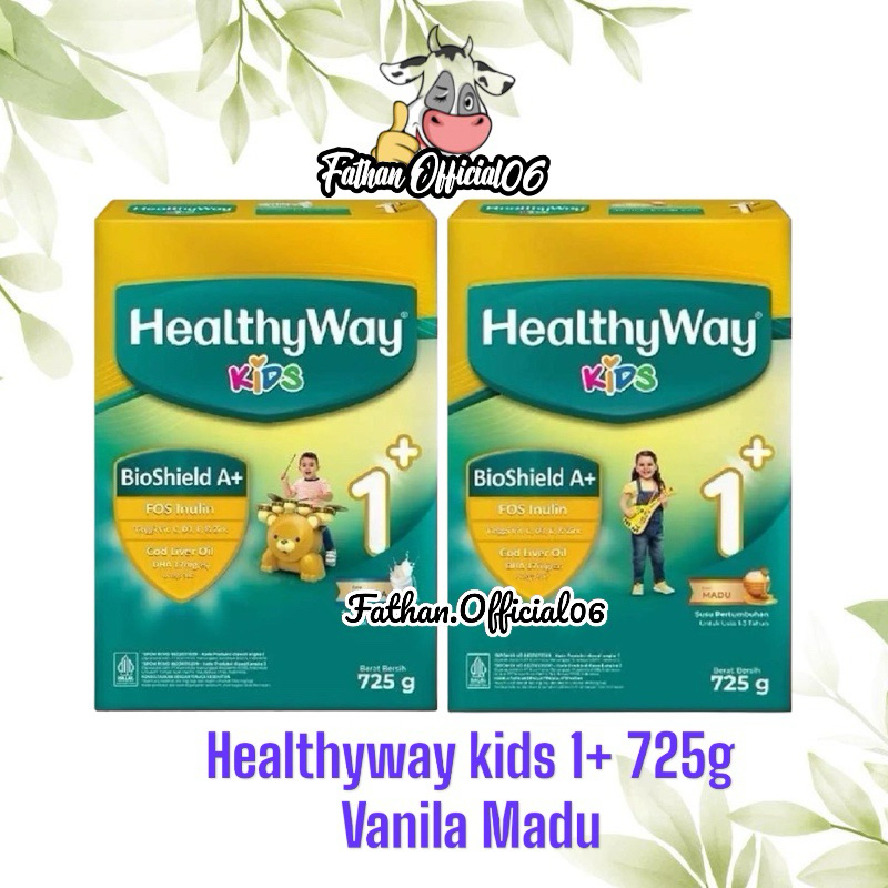 Jual HEALTHYWAY KIDS 1+ VANILA MADU 725g | MOHON BACA DESKRIPSI PRODUK | Shopee Indonesia