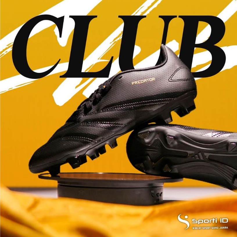 Jual Sepatu Bola Adidas Predator 24 Club FxG - Core Black IF6345 ...