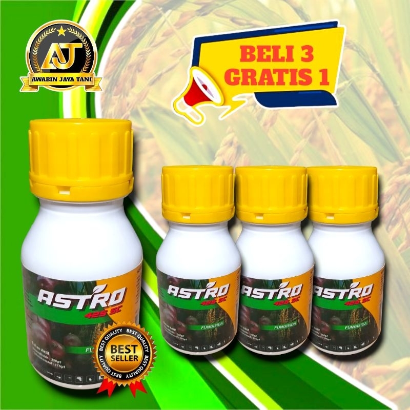 Jual ASTRO 475SC 250ML FUNGISIDA BAHAN AKTIF AZOXSISTROBIN ...
