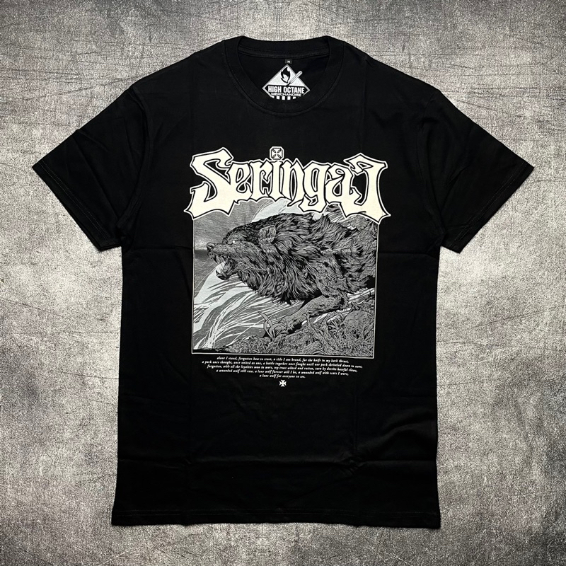 Jual Tshirt Seringai - LONE WOLF Official Merchandise | Shopee Indonesia