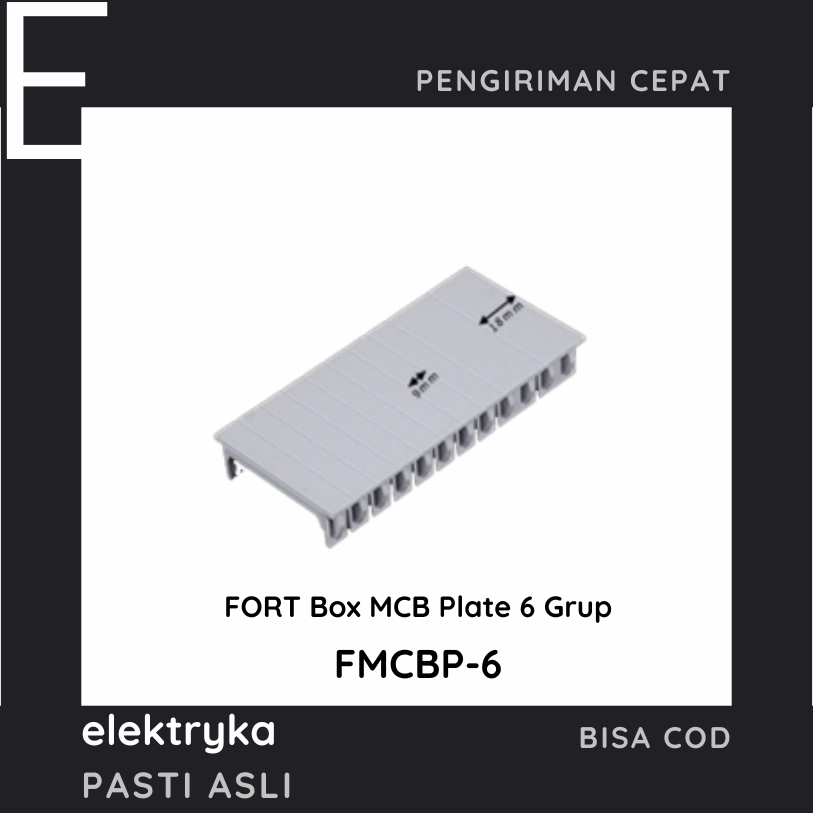 Jual FORT Box MCB Plate 6 Grup FMCBP-6 | Shopee Indonesia