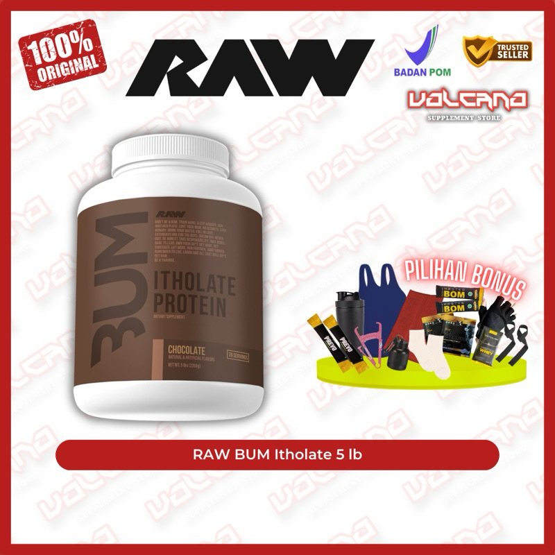 Jual RAW BUM Itholate Protein 5 lb CBUM Whey Isolate | Shopee Indonesia