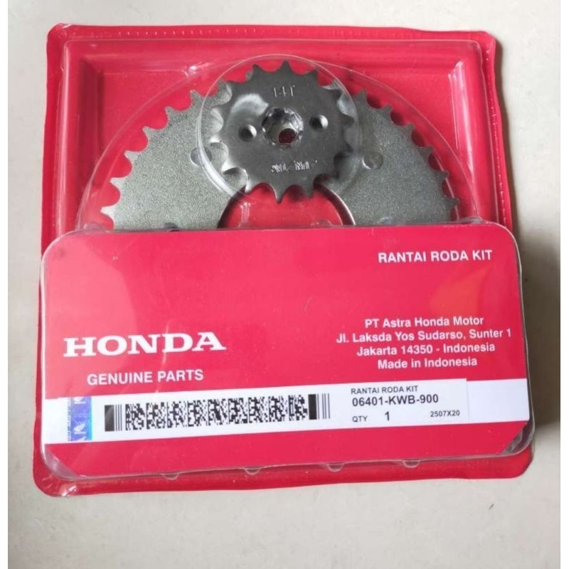 Jual KDM_24 Gir set honda blad.revo apsolut gear set Blade KWB /KWW ...