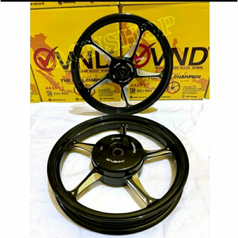 Jual velg VND AK 55 V2 / gen2 honda vario 125 vario 150 beat scoopy spacy genio vario 110 ukuran ...