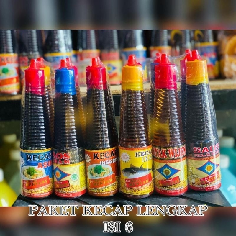 Jual PAKET KECAP LENGKAP ISI 6.. | Shopee Indonesia