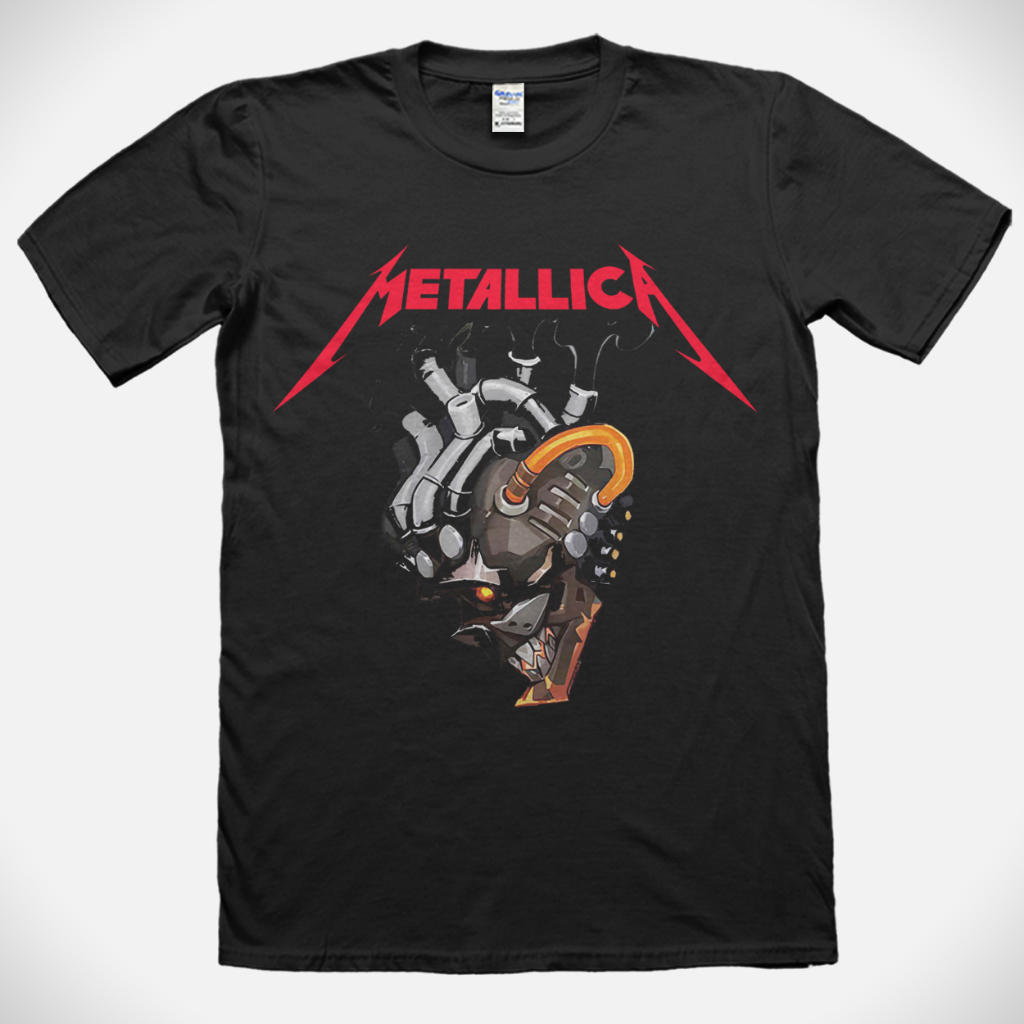 Jual Magnitude T-Shirt Metallica X Fortnite - Rust | Kaos musik | Kaos ...