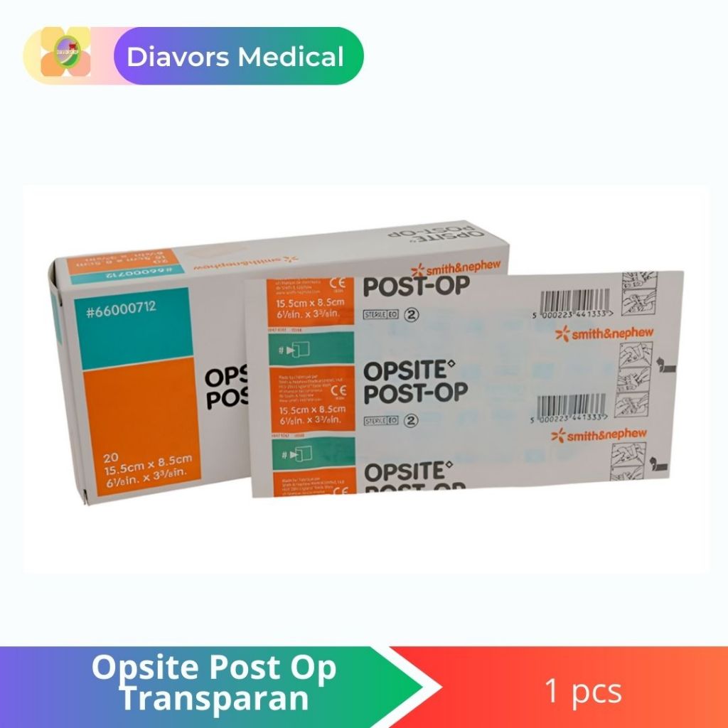 Jual Opsite post op 15,5x8,5cm / 25x10cm/28*30cm 1 lembar / Plester ...
