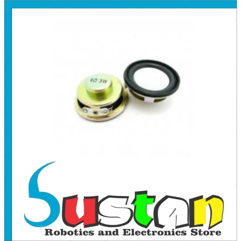 Jual SPEAKER 4 OHM 3W BULAT 40MM FULL RANGE AUDIO SPEAKER LOUDSPEAKER 4R | Shopee Indonesia