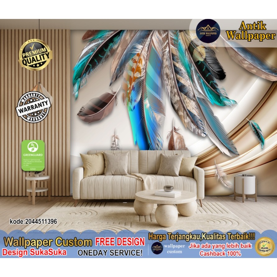 Jual Wallpaper Custom Tema 3D Mural | Wallpaper Ruang Tamu | Wallpaper ...