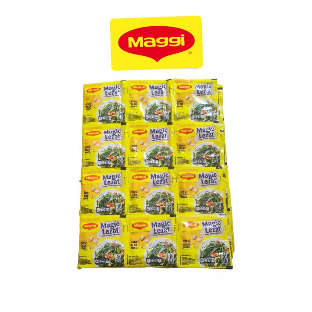 Jual Maggi Magic Lezat isi 12 sachet Kemasan Renceng masakan kaldu ...