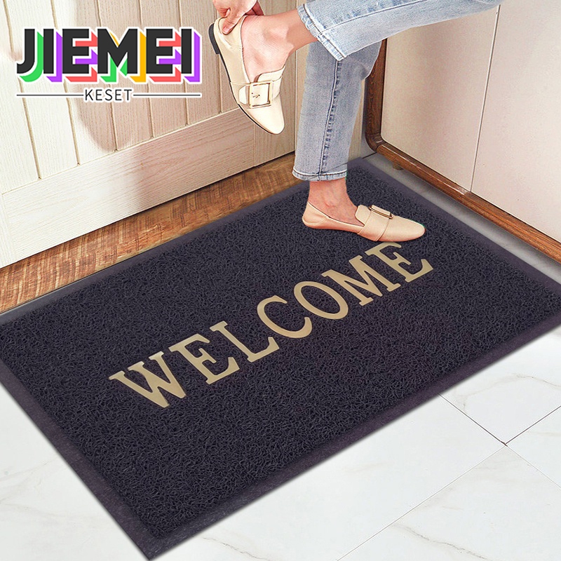 Jual JIEMEI Keset PVC Mie Bihun Welcome 38X58cm | Shopee Indonesia