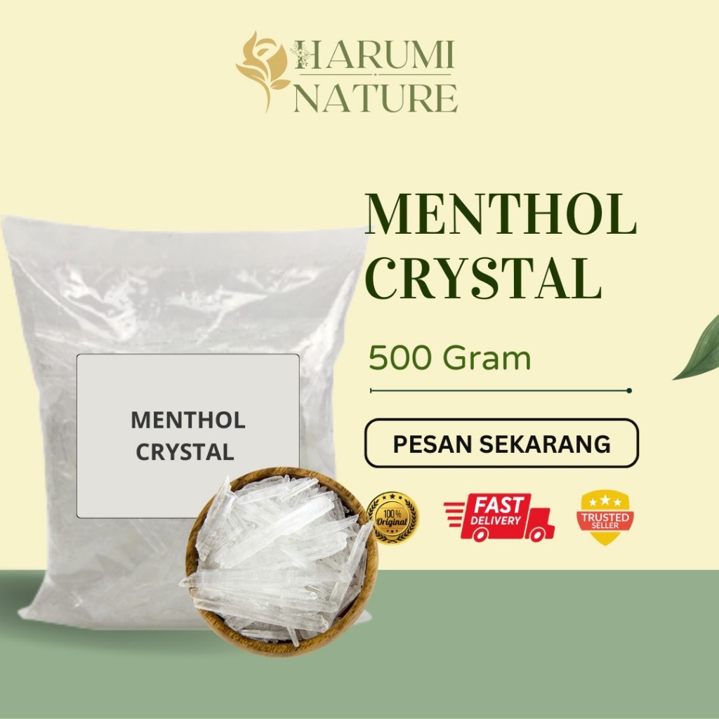 Jual Menthol Crystal Food Grade Mentol Kristal | Shopee Indonesia