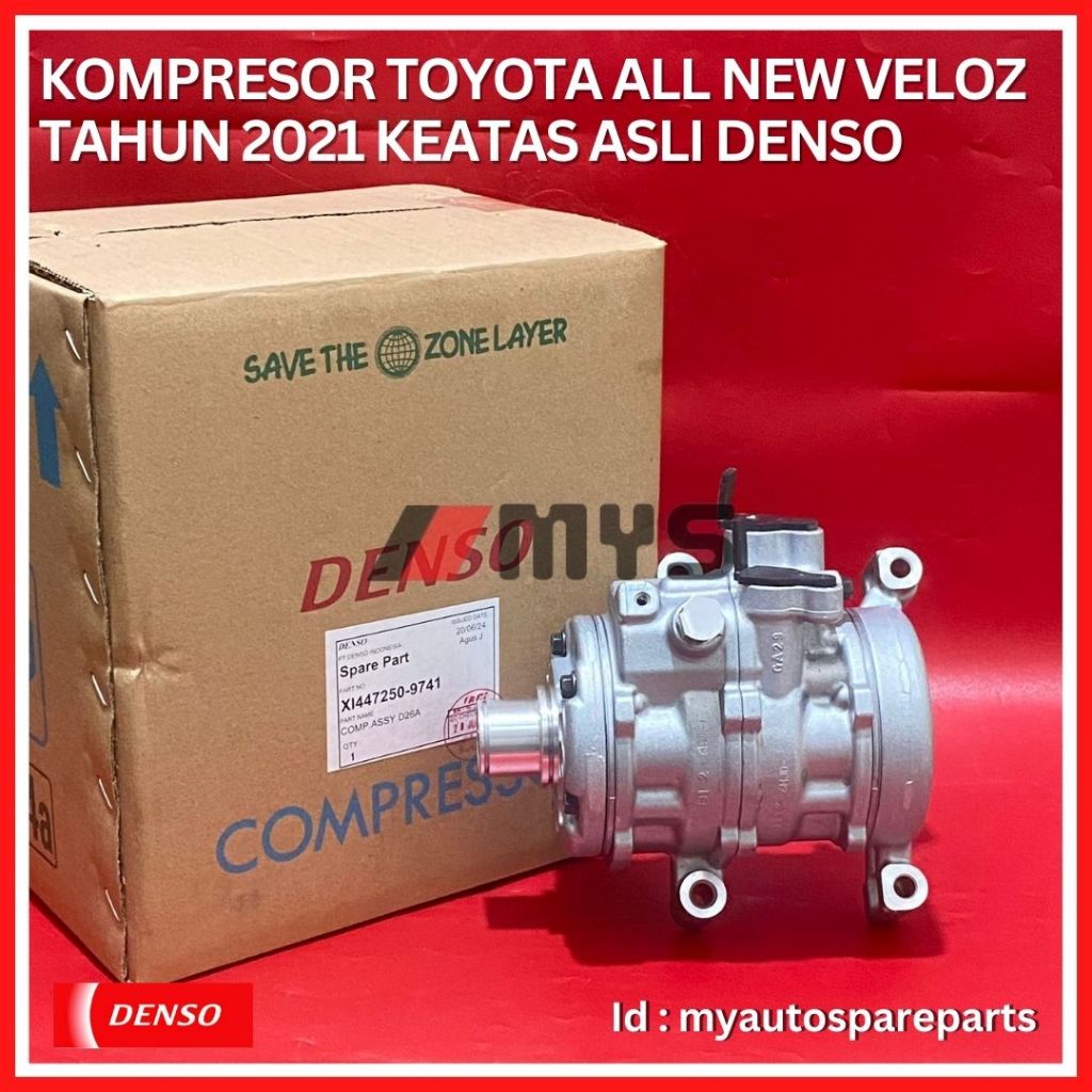 Jual COMPRESSOR AC Mobil TOYOTA All New Veloz Tahun 2021 Keatas ...