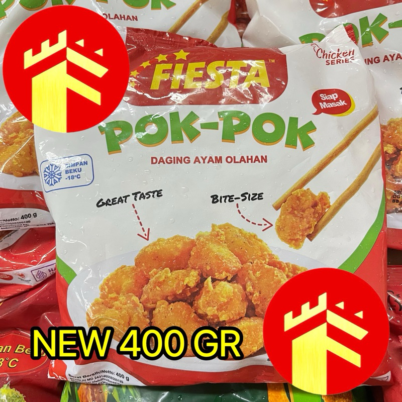Jual FIESTA POK POK 400 GR POPCORN CHICKEN 400 GR | Shopee Indonesia