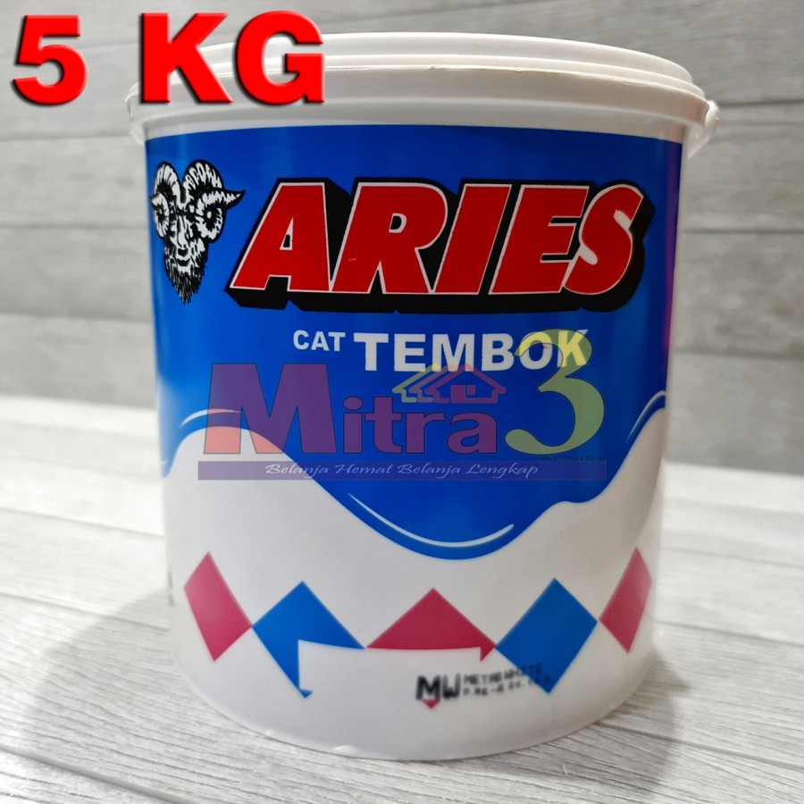 Jual Cat Tembok Interior Murah ARIES 5 KG Galon - Avian Brands | Shopee Indonesia