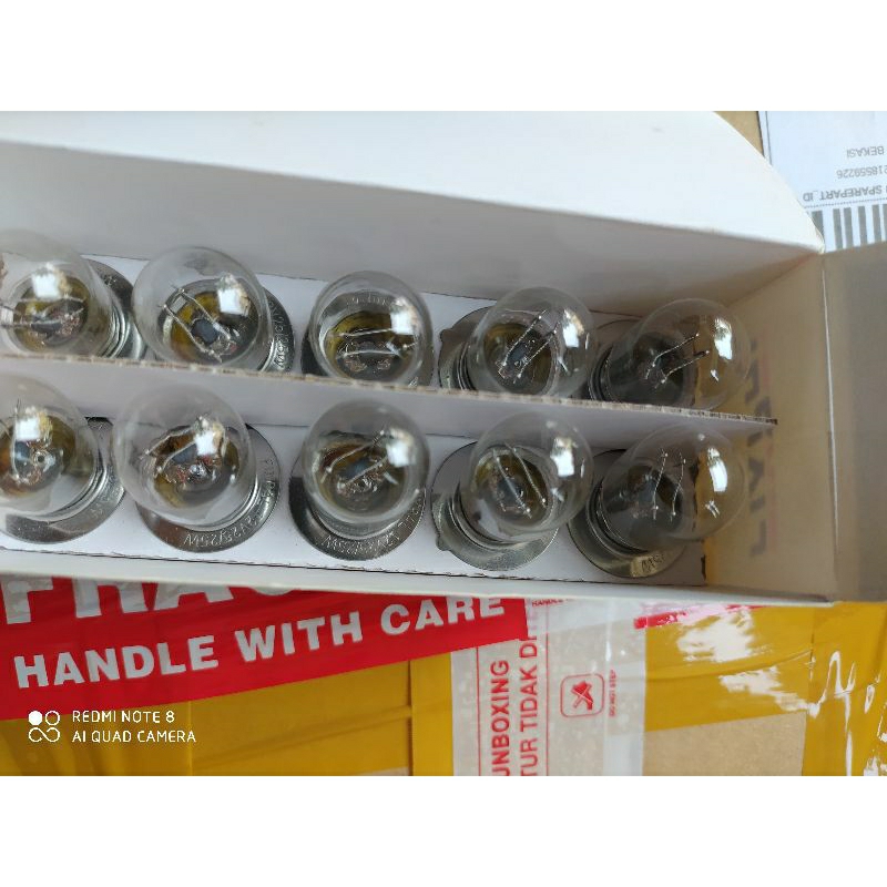 Jual BOHLAM LAMPU DEPAN FIXPAL 12V 25W grosir (10pcs) | Shopee Indonesia