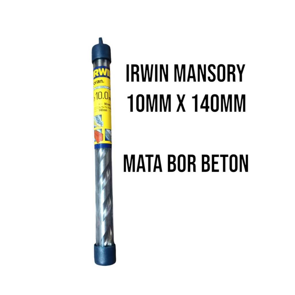 Jual Mata Bor Beton 10mm IRWIN JORAN Mansory Mata Bor Tembok 10mm x ...