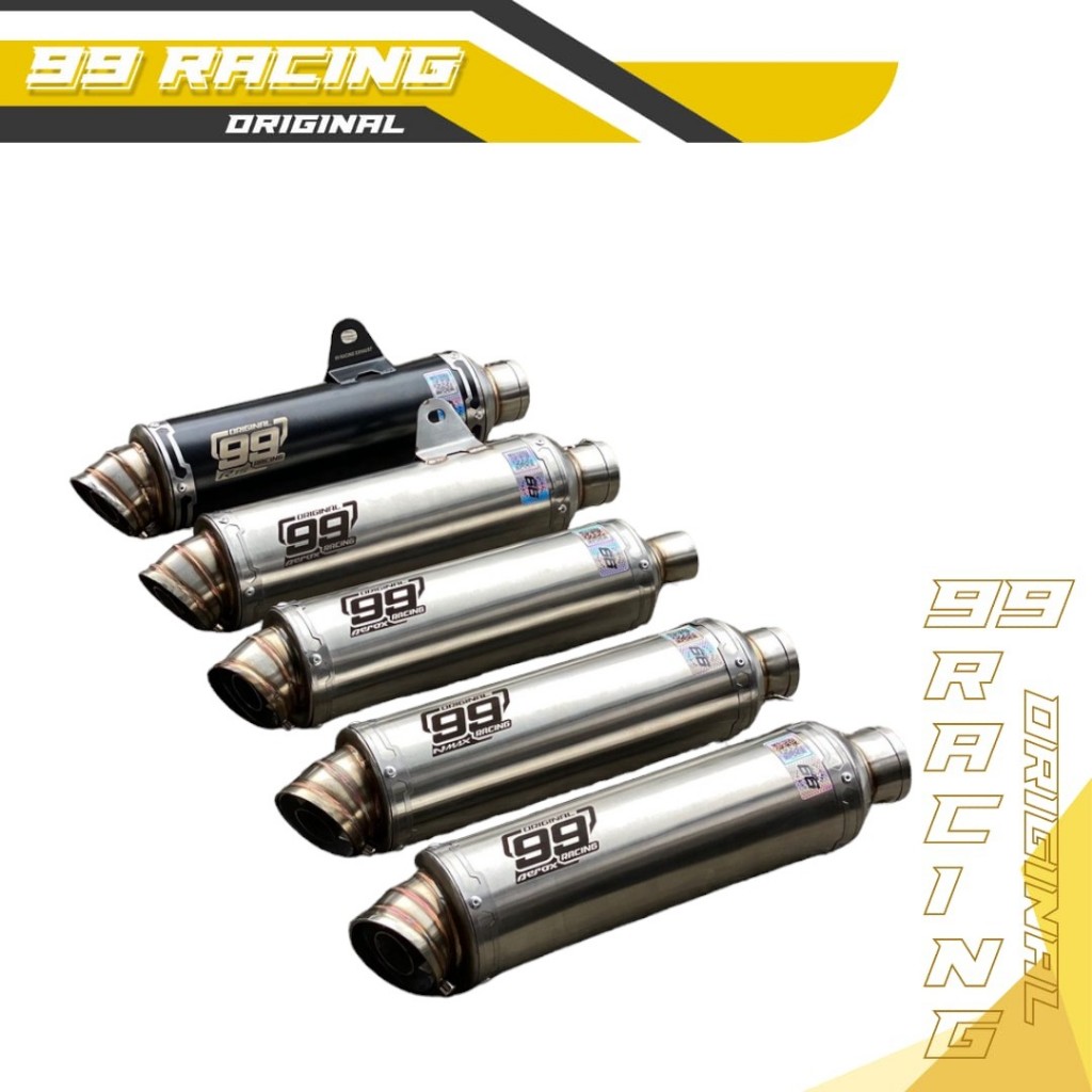 Jual Silencer knalpot 99 racing original type R2 | Shopee Indonesia