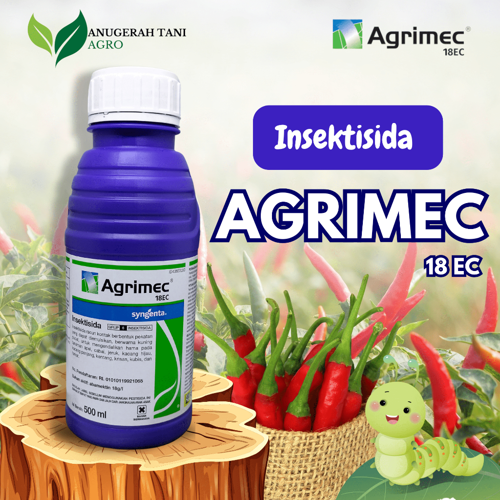Jual AGRIMEC 18 EC Insektisida untuk Mengatasi Hama Thrips 250 Ml ...