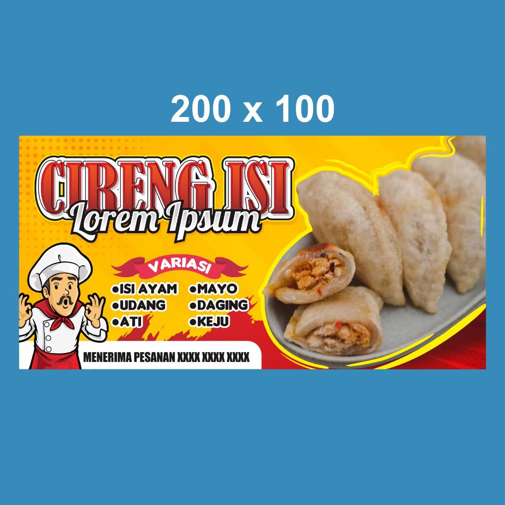 Jual BANNER MMT SPANDUK BACKDROP CIRENG ISI KEKINIAN MURAH BAGUS ...