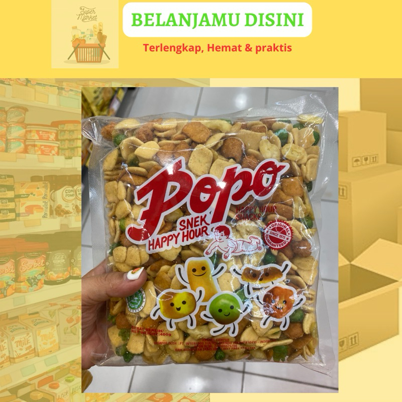Jual SNACK POPO MARUKU 400 gram | Shopee Indonesia