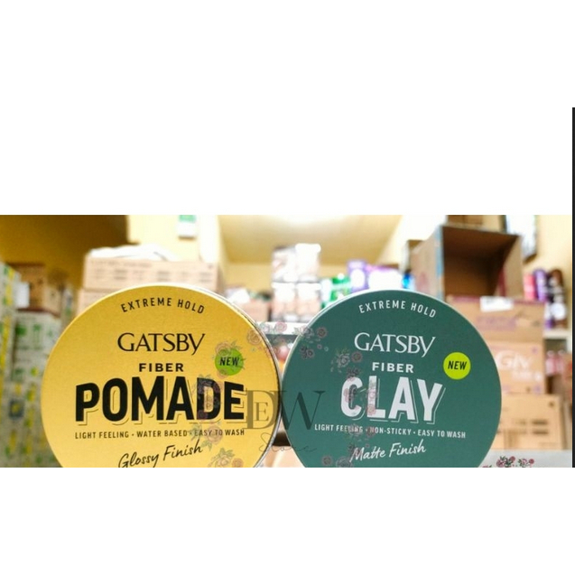 Jual Gatsby Fiber Clay Pomade 80gr | Shopee Indonesia