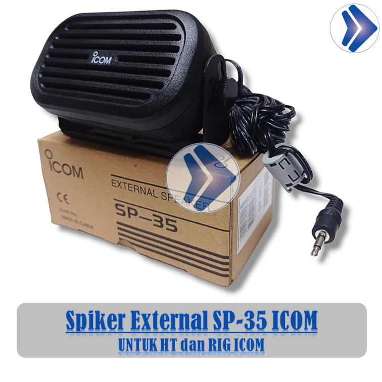 Jual EXTRA SPIKER SP-35 untuk HT dan RIG SSB ICOM SPIKER EXTERNAL RADIO ...