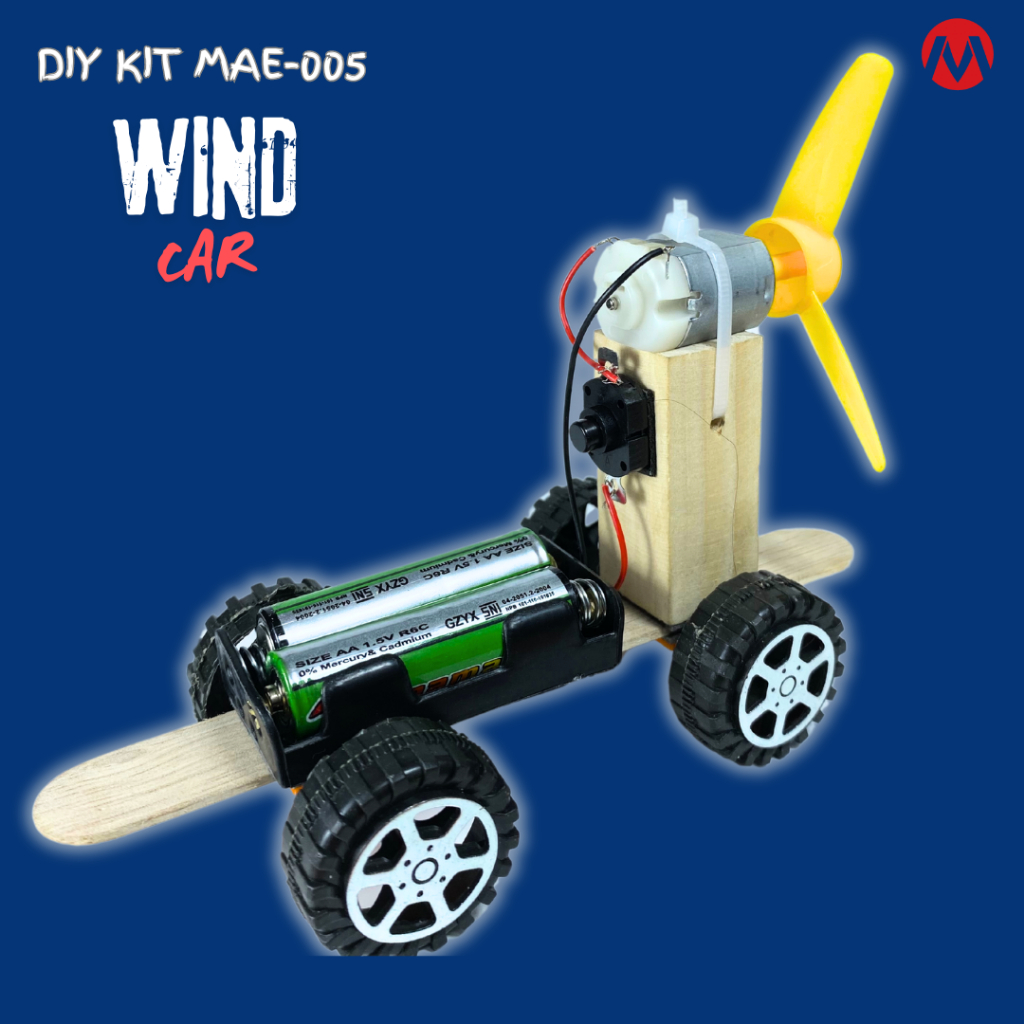 Jual MAE-005 MOBIL ANGIN Diy mainan main anak laki laki / mainan ...