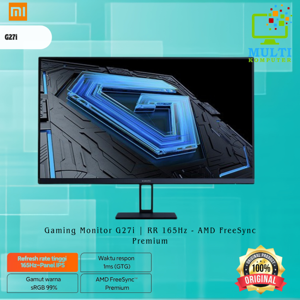 Jual Xiaomi MI Monitor 27 inch G27i 165Hz HDMI IPS 1080p Gaming AMD ...