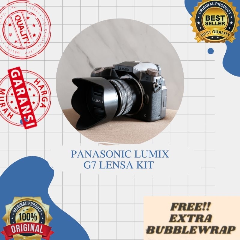 Jual PANASONIC LUMIX G7 KIT 14-42MM | Shopee Indonesia