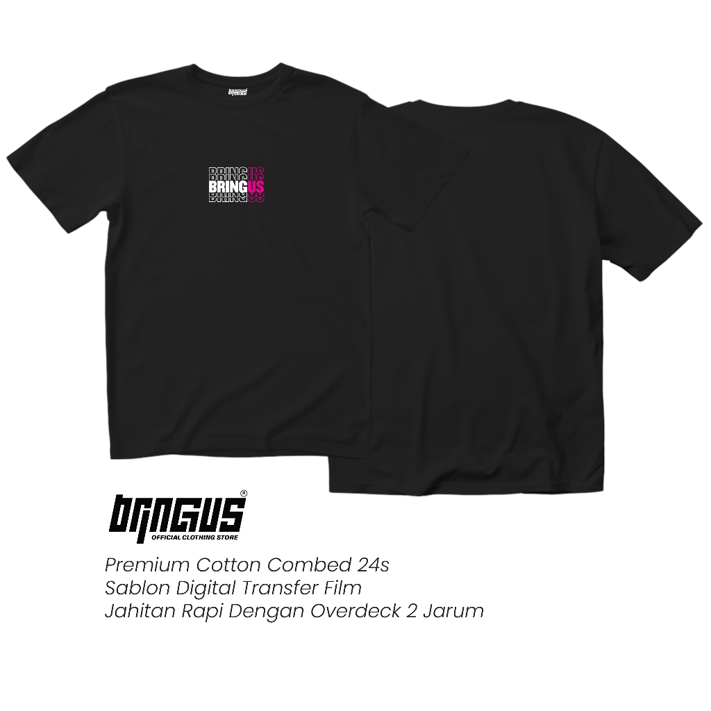 Jual Bringus - Tshirt Edition VI Unisex | Premium Cotton Combed 24s | Shopee Indonesia