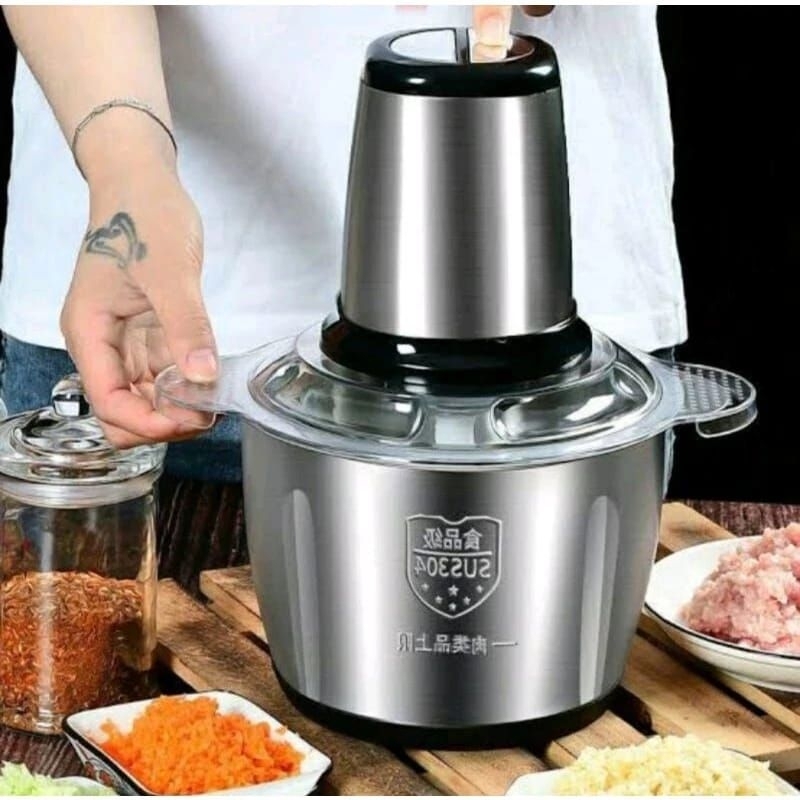 Jual full stainless blender daging 2 speed blender sayur blender buah ...