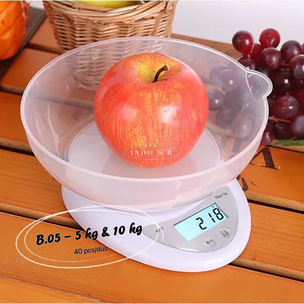Jual Timbangan Digital 5 kg / Timbangan Kue / Scaling / Timbangan Dapur ...
