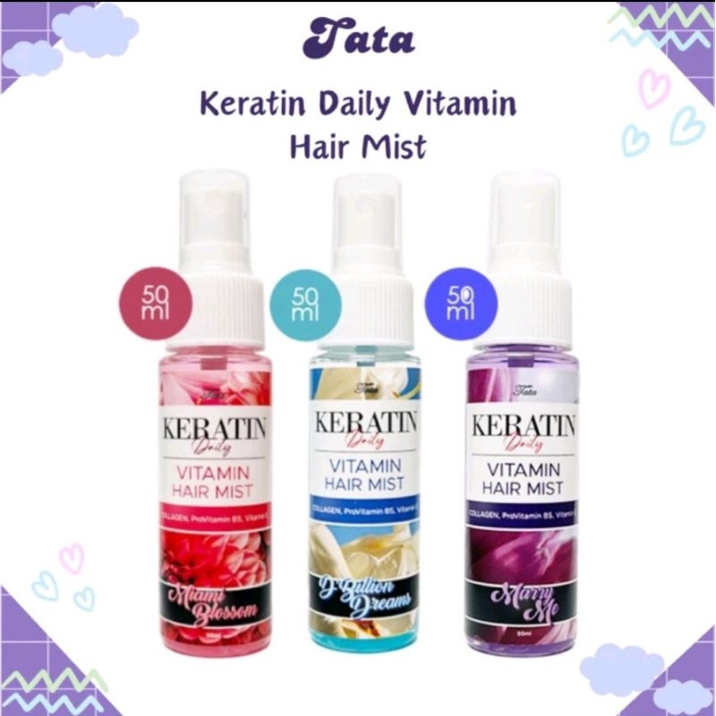 Jual TATA KERATIN Vitamin hair mask 50ml | Shopee Indonesia