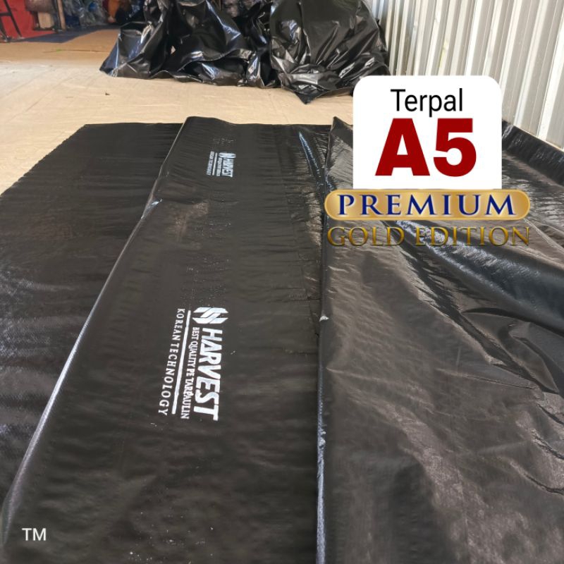 Jual Terpal A5 Hitam premium waterproof ukuran 2x3 2x4 2x5 3x3 3x4 3x5 ...