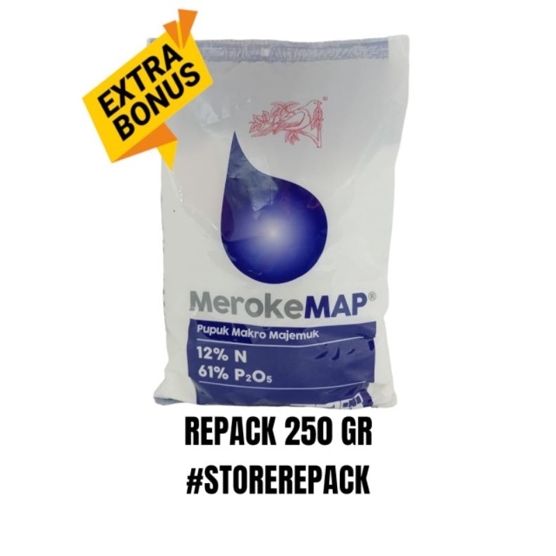 Jual Pupuk MAP Meroke REPACK 250 GR ( Original 100% ) | Shopee Indonesia