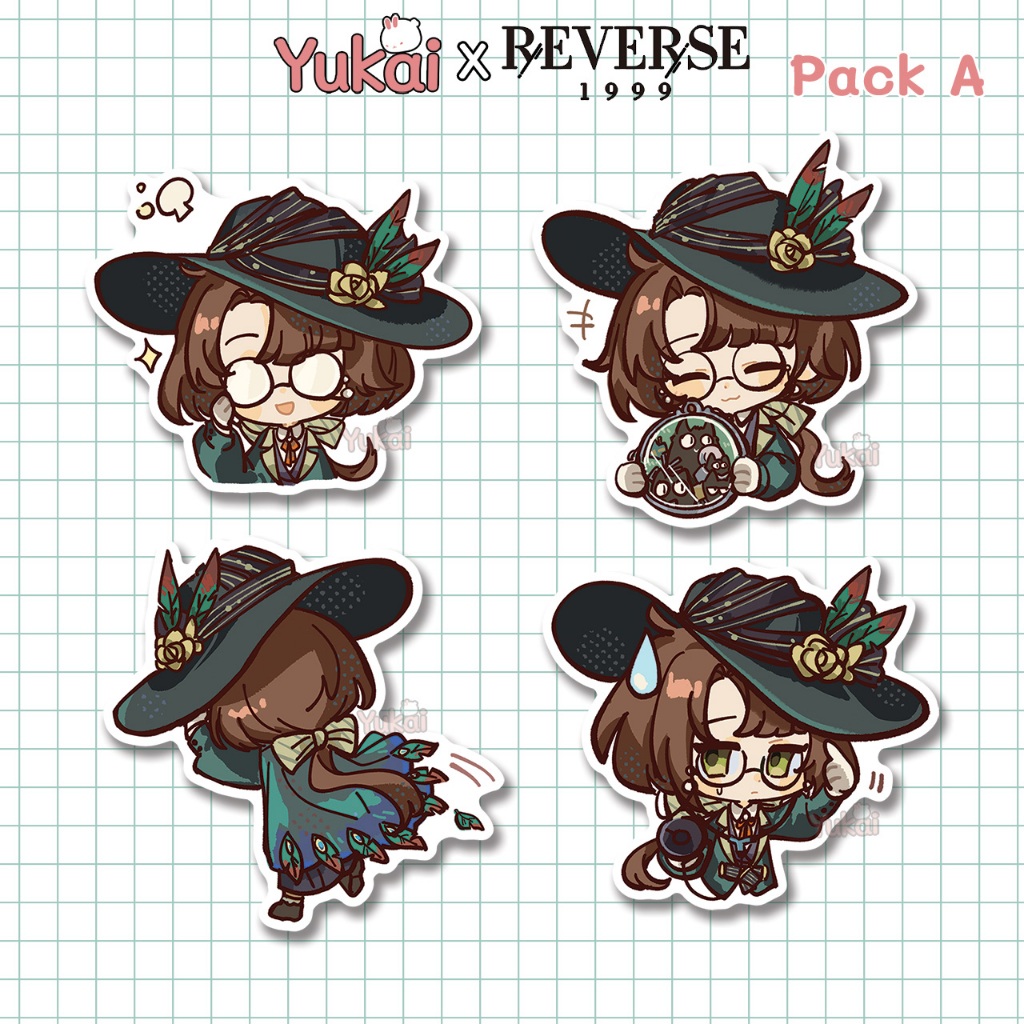 Jual Stiker Pack Kakania Reverse 1999 Premium, Sticker Anime Waterproof ...