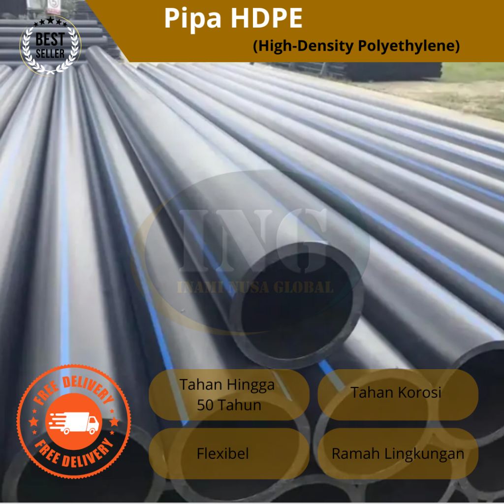 Jual Pipa HDPE (High-Density Polyethylene), Pipa Air dan Gas, Pipa PE ...