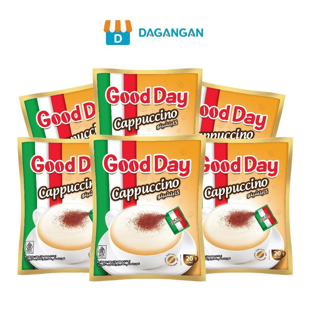 Jual Good Day Capuccino 25 gr @ renceng 10pcs | Shopee Indonesia