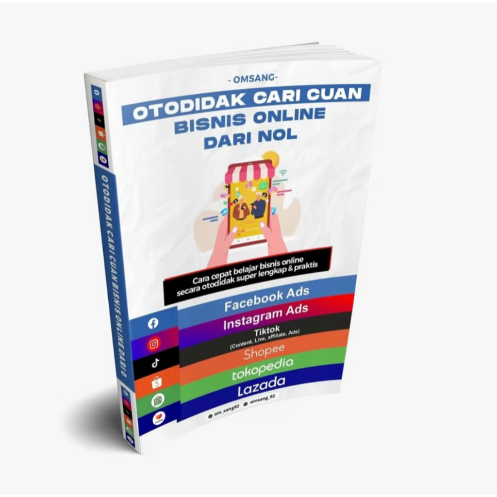 Jual Buku Otodidak Cari Cuan Bisnis Online Full Praktek Semua Platform ...