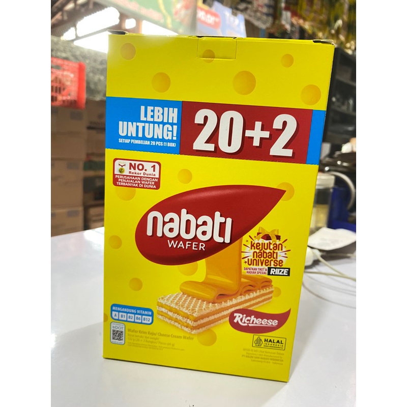 Jual Nabati wafer isi 20pcs | Shopee Indonesia